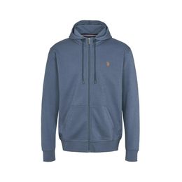 U.S. Polo Assn. Sweatjacke 'Otto' Herren Größe XL indigo / orange