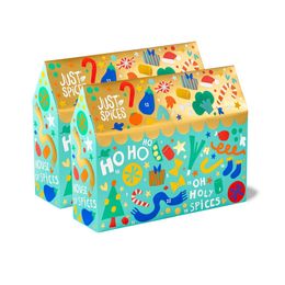 Just Spices 2 Gewürz Adventskalender im Set - Gewürzmischungen | 100% natürliche Zutaten | Gewürzsets | Geschenkideen