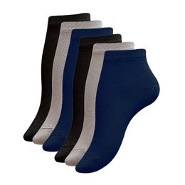 Vincent Creation Socken Damen Gr&ouml;&szlig;e 39/42 blau / greige / schwarz