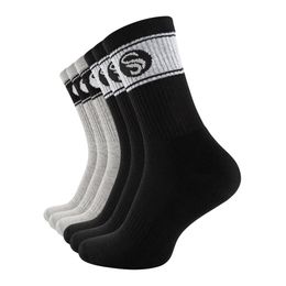 Stark Soul&reg; Stark Soul Socken Herren Gr&ouml;&szlig;e 39/42 graumeliert / schwarz / wei&szlig;