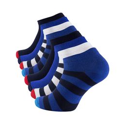 Vincent Creation Socken Herren Gr&ouml;&szlig;e 43/46 blau / rot / schwarz / wei&szlig;