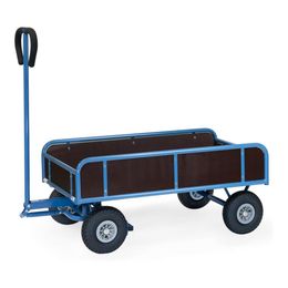 Fetra Handwagen 4122L, Tragkraft 400kg Luft-Bereifung)