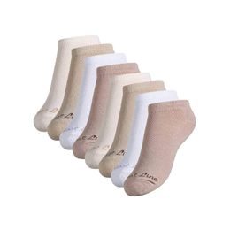 Yenita Socken M&auml;dchen Gr&ouml;&szlig;e 31/34 beige / hellbeige / brokat / wei&szlig;