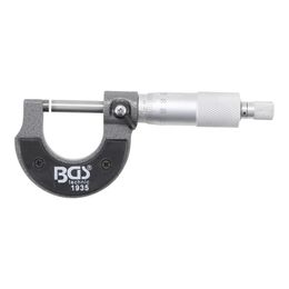 BGS-technic BGS Bügelmessschraube in Holzkassette Genauigkeit 0,01 mm 0 - 25 mm ; BGS technic (1935)