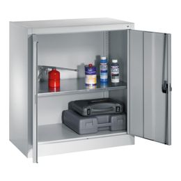 C+P Flügeltürenschrank Serie 13, H1000xB935xT400mm, 7035/7035 ; C + P Möbelsysteme (130987-300|S10000)