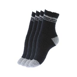 Yenita Socken Damen Gr&ouml;&szlig;e 36/41 grau / schwarz