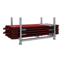 Schake Schragst&uuml;tzen SET, Schr&auml;gst&uuml;tze 180 - 292 cm, verzinkt (11790V-SET)