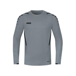 Jako Sportsweatshirt 'Challenge' Jungen Gr&ouml;&szlig;e 128 grau / schwarz
