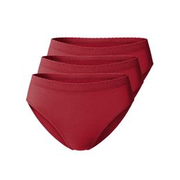 Yenita Slips Damen Gr&ouml;&szlig;e S/M weinrot