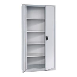 C+P Büro-Flügeltürenschrank Basis PLUS, 1950x930x400mm, 7035/7035 ; C + P Möbelsysteme (0130287-350|S10000)