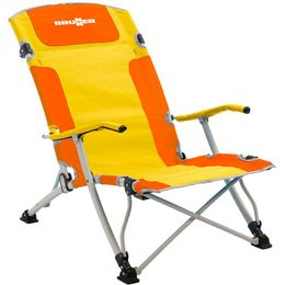 Brunner Bula XL Strandstuhl gelb/orange - Strandst&uuml;hle