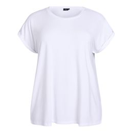 ZIZZI T-Shirt 'Manna' Damen Gr&ouml;&szlig;e 9XL/10XL wei&szlig;