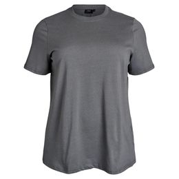 ZIZZI T-Shirt 'Charlin' Damen Gr&ouml;&szlig;e 5XL/6XL dunkelgrau