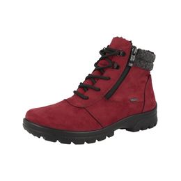 Ara Lace-Up Ankle Boots '12-49309' female size 42 Red / Bordeaux / Black