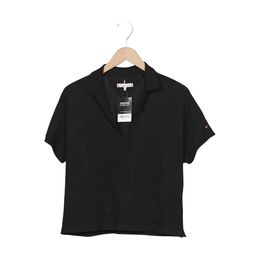 Tommy Hilfiger Poloshirt Damen Größe M Second Hand schwarz