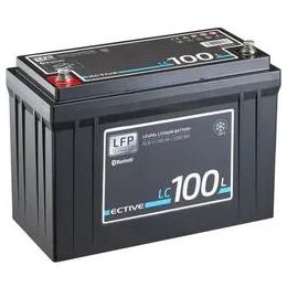 ECTIVE LC 100L LT 12V LiFePO4 Lithium Versorgungsbatterie 100 Ah