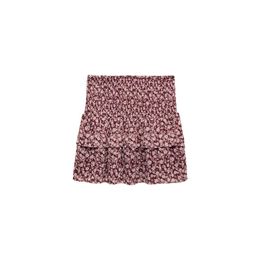 MANGO TEEN Rock 'Rosa' Mädchen Größe 158 rosé / burgunder / offwhite