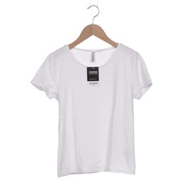 H&M H&M T-Shirt Damen Gr&ouml;&szlig;e M Second Hand wei&szlig;