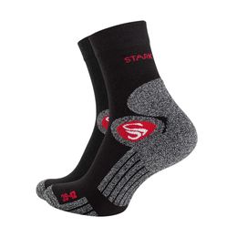 Stark Soul&reg; Stark Soul Socken Damen Gr&ouml;&szlig;e 43/46 graumeliert / rot / schwarz / wei&szlig;