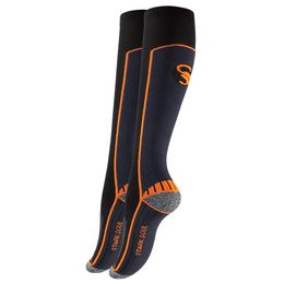 Stark Soul&reg; Stark Soul Sportsocken Damen Gr&ouml;&szlig;e 43/46 marine / neonorange / schwarz
