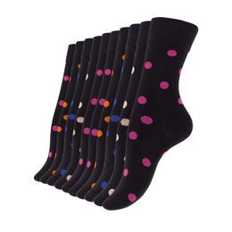 Vincent Creation Socken Damen Gr&ouml;&szlig;e 39/42 blau / pink / rosa / schwarz