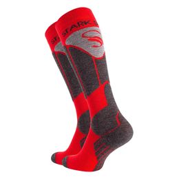 Stark Soul&reg; Stark Soul Sportsocken Herren Gr&ouml;&szlig;e 35/38 stone / dunkelgrau / rot / schwarz