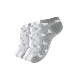 Vincent Creation Socken Damen Gr&ouml;&szlig;e 35/38 grau / dunkelgrau / graumeliert / wei&szlig;