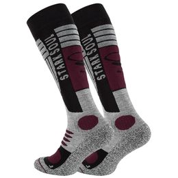 Stark Soul&reg; Stark Soul Kniestr&uuml;mpfe Herren Gr&ouml;&szlig;e 43/46 graumeliert / beere / schwarz