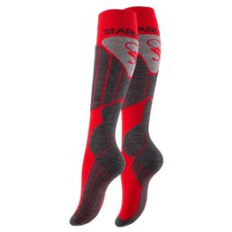 Stark Soul&reg; Stark Soul Sportsocken Herren Gr&ouml;&szlig;e 39/42 dunkelgrau / graumeliert / rot