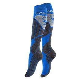 Stark Soul&reg; Stark Soul Sportsocken Herren Gr&ouml;&szlig;e 35/38 blau / graumeliert / schwarz