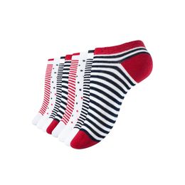Vincent Creation Socken Damen Gr&ouml;&szlig;e 35/38 rot / schwarz / wei&szlig;