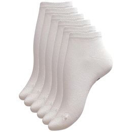 Vincent Creation Socken 'Bambus' Damen Gr&ouml;&szlig;e 35/38 wei&szlig;