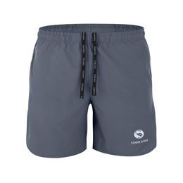 Stark Soul&reg; Stark Soul Sportshorts Herren Gr&ouml;&szlig;e S basaltgrau / wei&szlig;