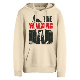 Cotton Prime Sweatshirt 'The Walking Dad' Herren Gr&ouml;&szlig;e M sand / rot / schwarz