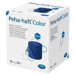 Hartmann Peha-Haft Color Fixierbinde Latexfrei10cmx20M Blau 1 ST