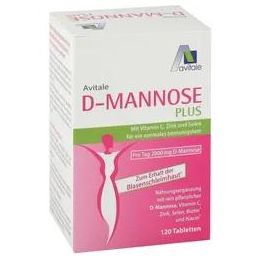 Avitale D-Mannose Plus 2000mg Tabl. M. Vit. U. Mineralst. 120 ST
