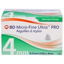 Bd Micro-Fine Ultra pro Pen-Nadeln 4Mm 32G 0.23Mm 100 ST