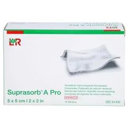 Lohmann & Rauscher Suprasorb A pro Calciumalginat Kompresse 5x5 cm 10 ST