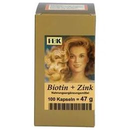 FBK-Pharma Biotin + Zink Haarkapseln 100 ST