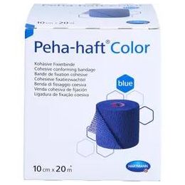 Avitamed Peha-Haft Color Fixierbinde Latexf.10 cmx20 M Blau 1 ST