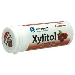 HAGER PHARMA Miradent Xylitol Chewing Gum Cranberry 30 ST