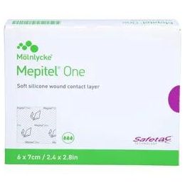 B2B Medical Mepitel One 6x7 cm Silikon Netzverband 5 ST