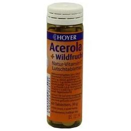 Hoyer Acerola & Wildfrucht Vitamin C Lutschtabletten 60 ST