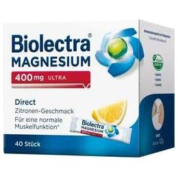 HERMES Arzneimittel Biolectra Magnesium 400mg Ultra Direct Zitrone 40 ST