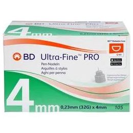 Bd Ultra-Fine pro Pen-Nadeln 4 Mm 32 G 0.23 Mm 105 ST