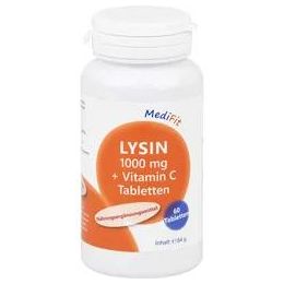ApoFit Lysin 1.000 mg + Vitamin C Tabletten Medifit 60 ST