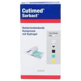 Avitamed Cutimed Sorbact Gel Kompressen 7.5x15 cm 12 ST