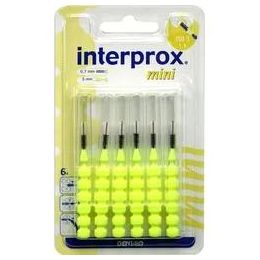 Interprox Reg Mini Gelb Interdentalb&uuml;rste Blister 6 ST