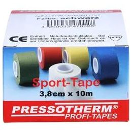 ABC Apothekenbedarf Pressotherm Sport-Tape Schwarz 3.8cmx10M 1 ST