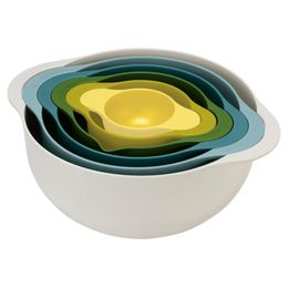 Joseph Joseph Duo 6-teiliges Schüssel-Set für die Zubereitung von Speisen